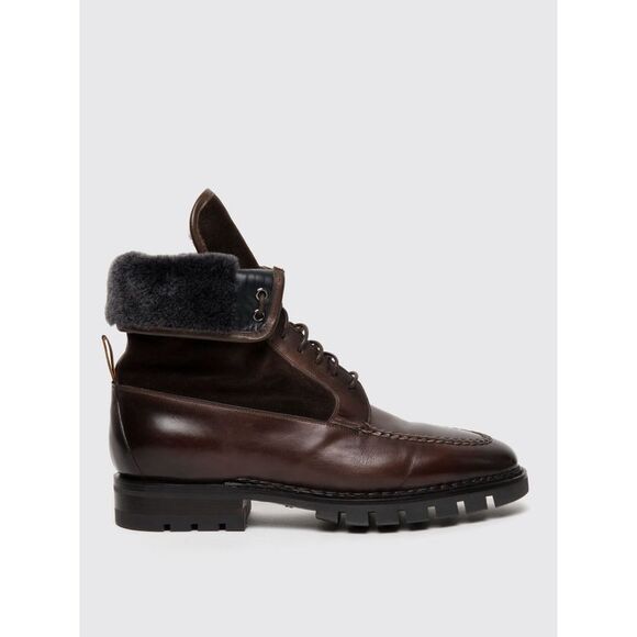 Santoni | Shoes | Santoni Boots Men Brown | Poshmark